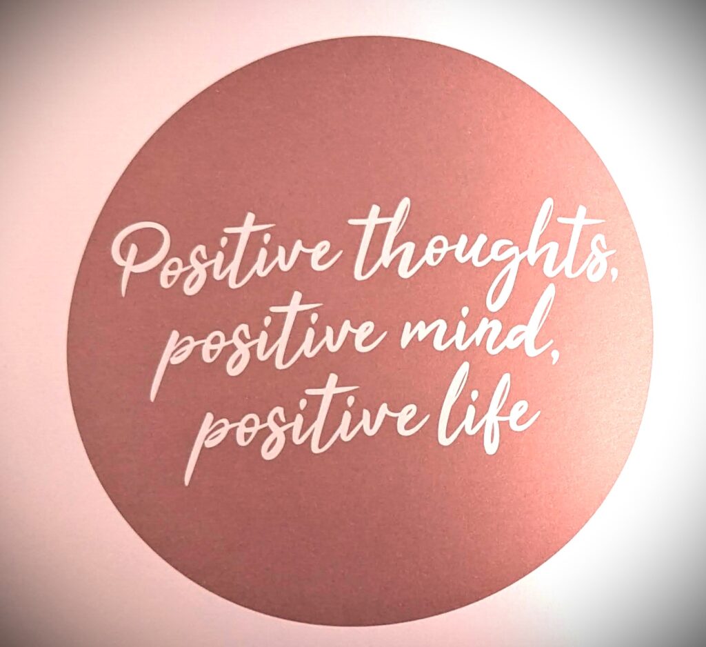 Positive thinking... - Marvellous Meditations